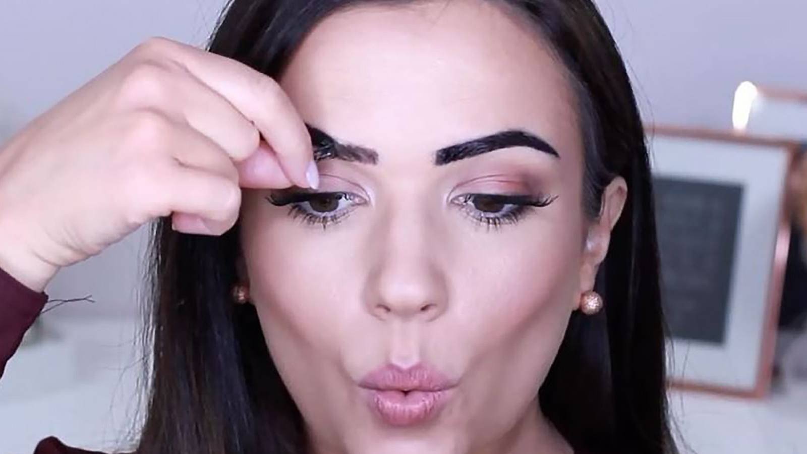 thick eyebrow makeup tutorial
