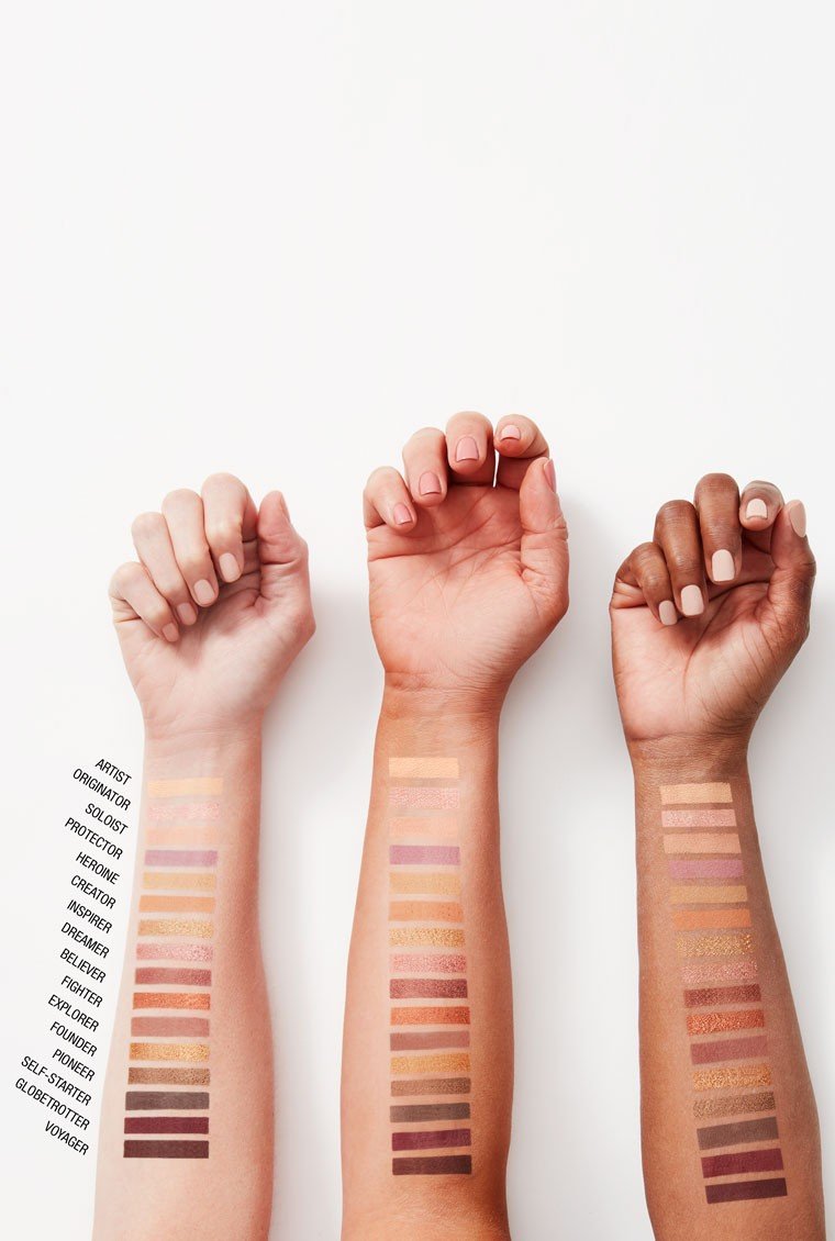 EyeStudio nudes of 16 pan eyeshadow palette Maybelline UK