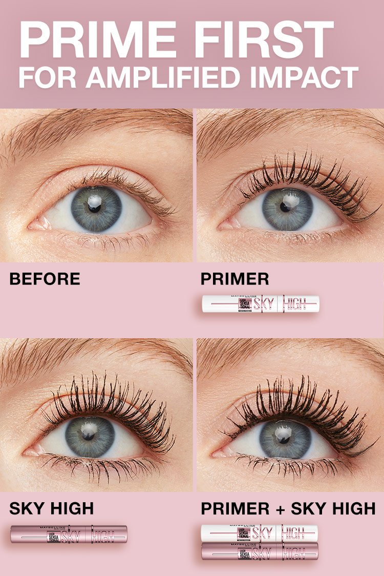 Lash Sensational Sky High Tinted Primer Mascara Maybelline UK