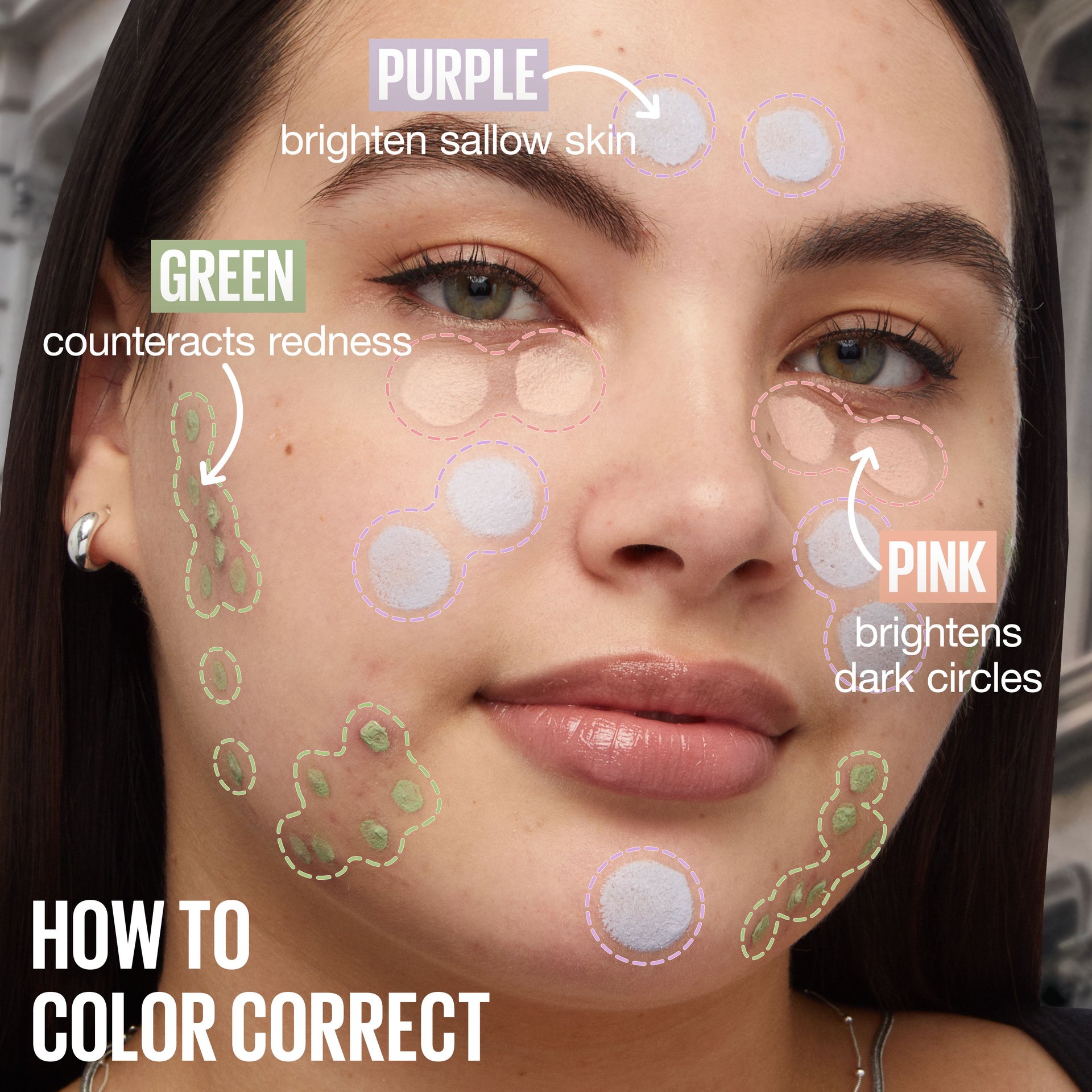 Maybelline Instant Eraser - Color Correcting Concealers